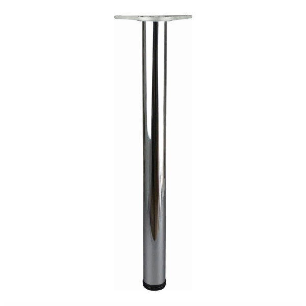 Worktop Leg 60mm X 870mm Chrome*
